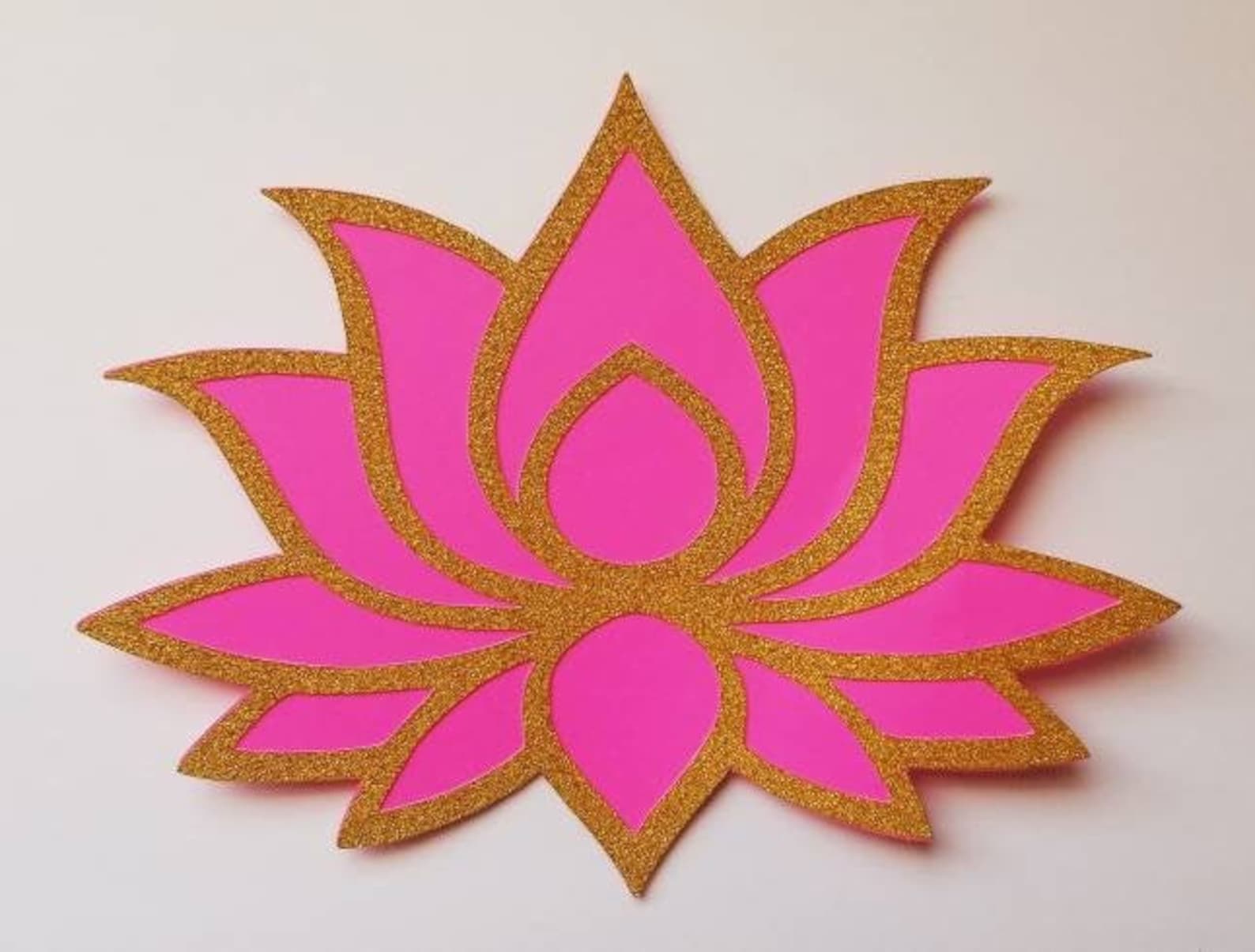 Lotus Cutout for Backdrop Decor/ Flowers for Backdrop | Etsy