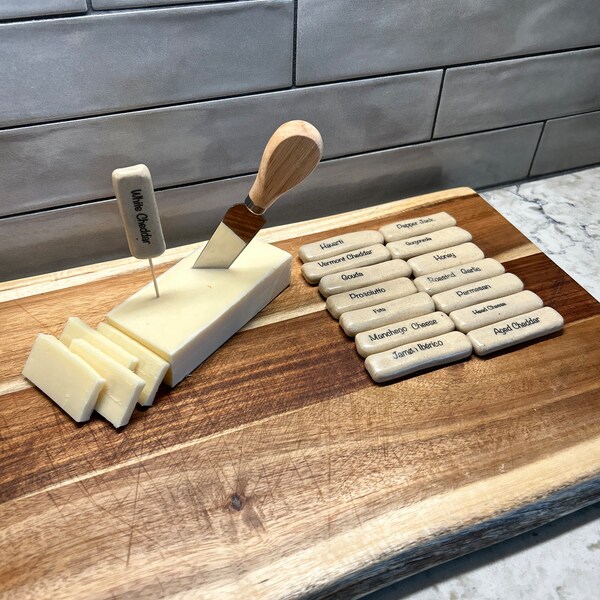 Labeled Charcuterie Board - Etsy