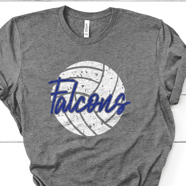 Falcon Volleyball Svg - Etsy