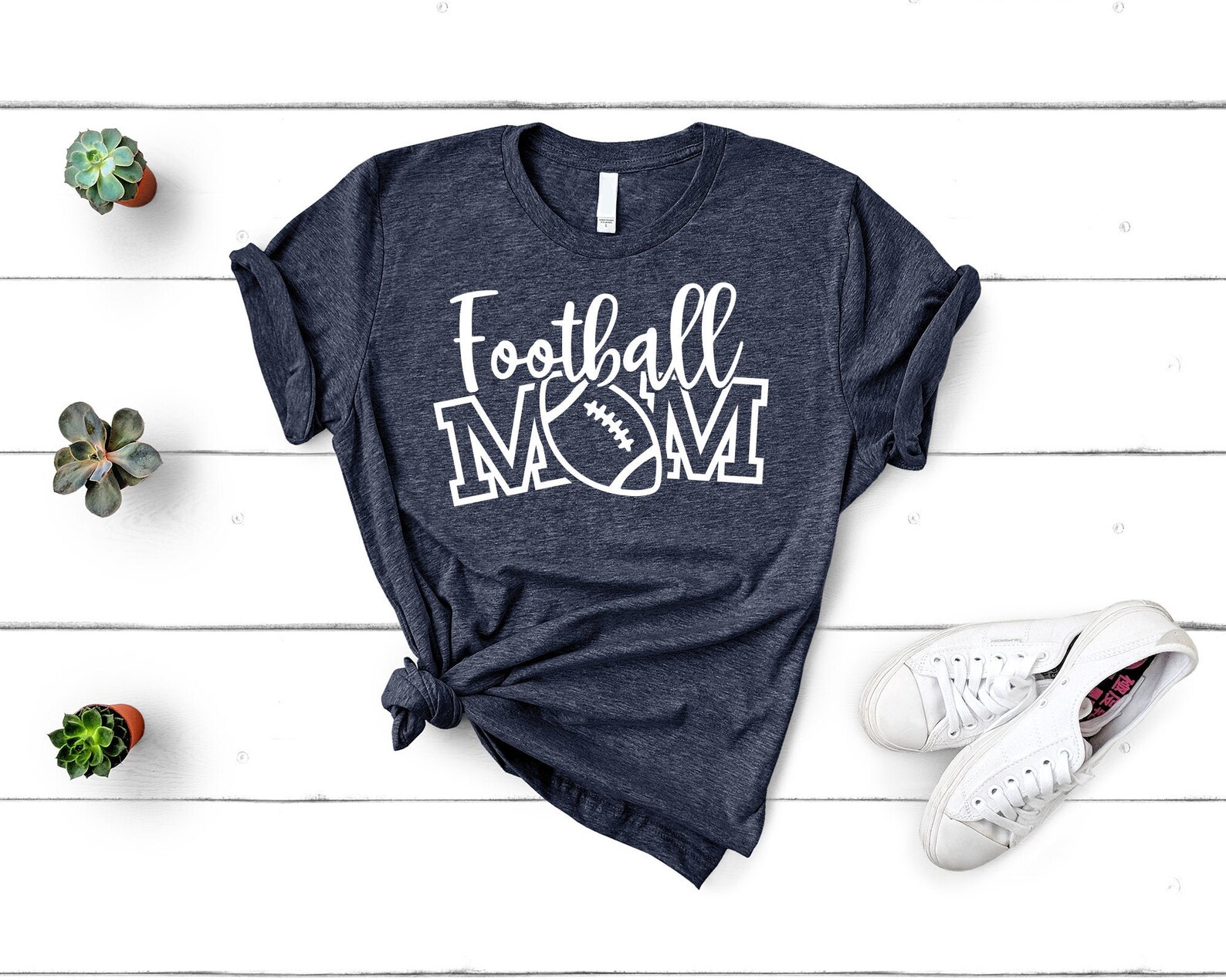 Football Mom T Shirt Svg Cut File Dxf Ai Png Football Mom Etsy