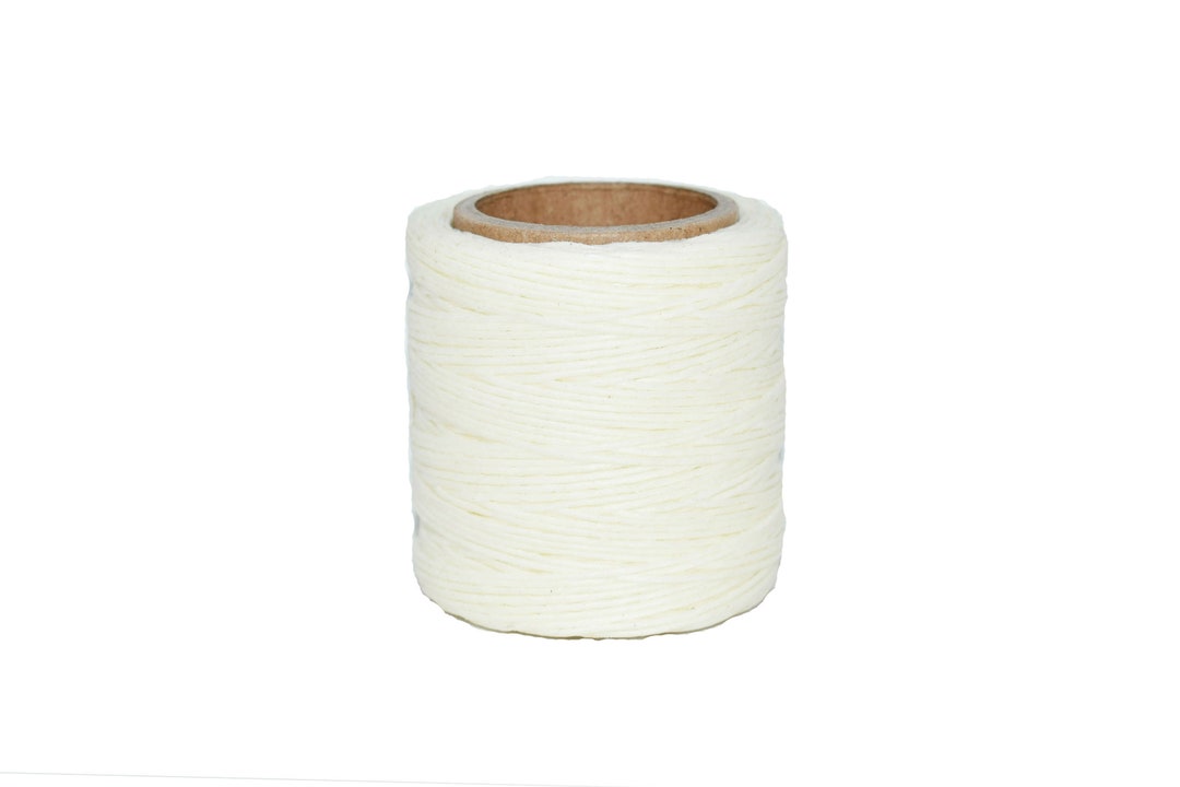 White Twisted Waxed Cord - Etsy