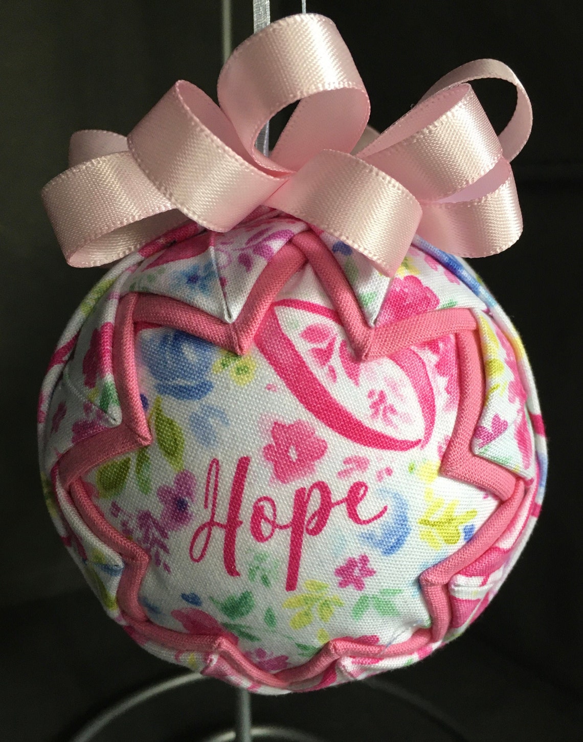 Inspirational Quilted Ornament of Hope - Etsy