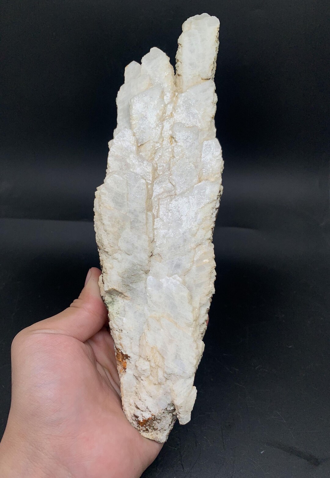 Muestra de cristal de feldespato microclino blanco nieve (680 gramos ...