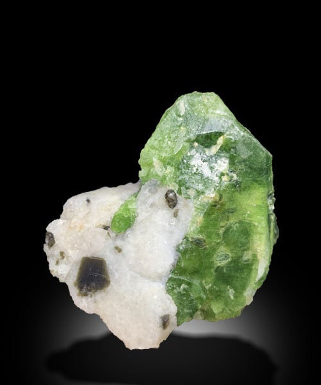 Diopside Specimen, Diopside Crystal, Mica, Natural Diopside Specimen ...