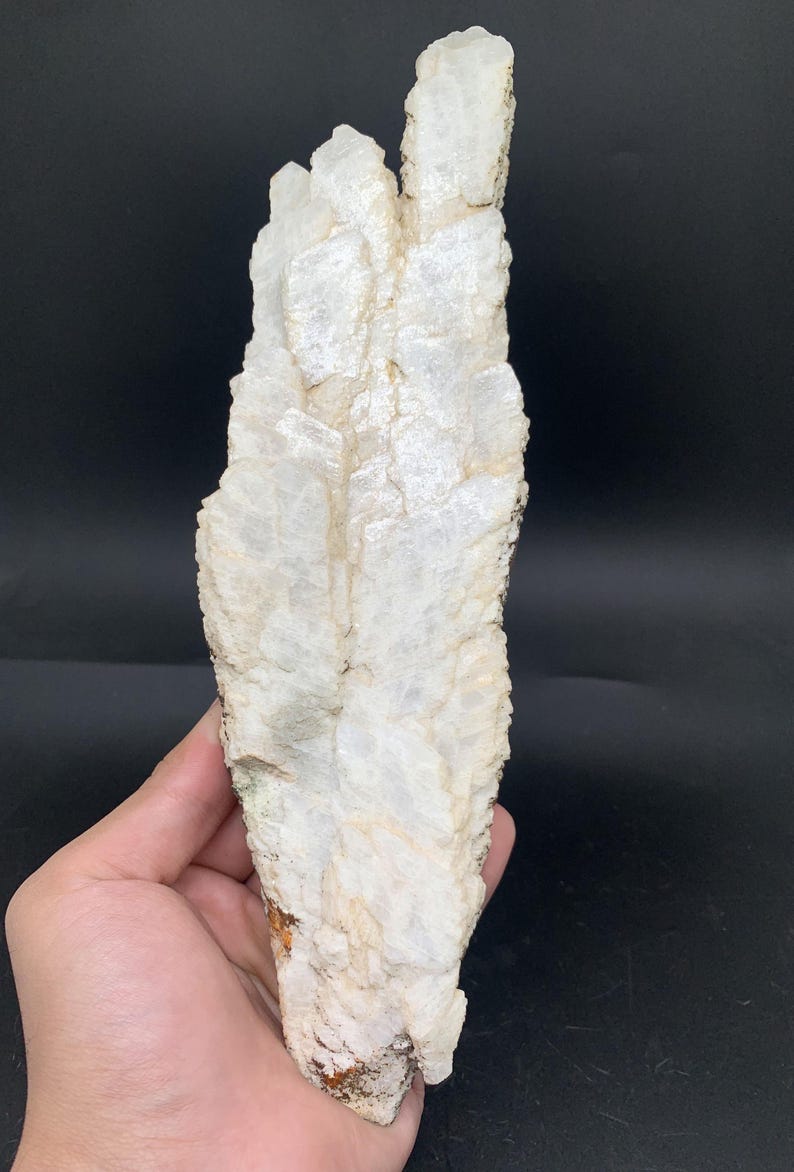 Muestra de cristal de feldespato microclino blanco nieve (680 gramos ...