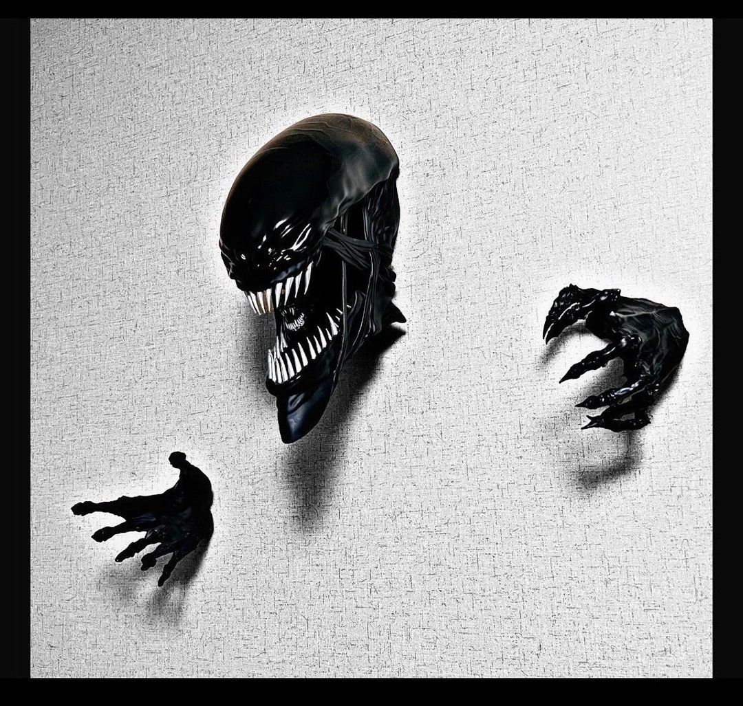 Aliens Wall Mount - Etsy