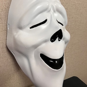 Scary Movie Stoned Ghost Face Mask – Quality Horror Costume Accessory ...