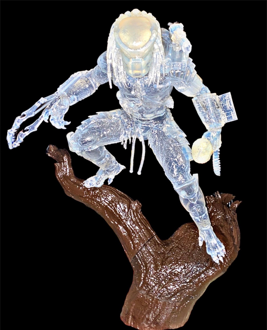 Cloaked Predator Statue, Horror Sci-fi Resin Bust of Predator Hunter on ...