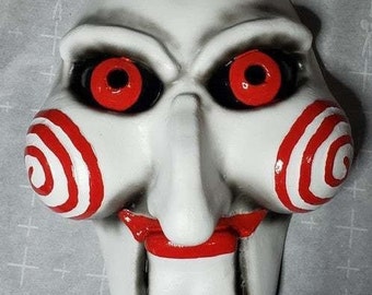 Billy the Puppet Mask Bedazzled Saw Jigsaw - Etsy