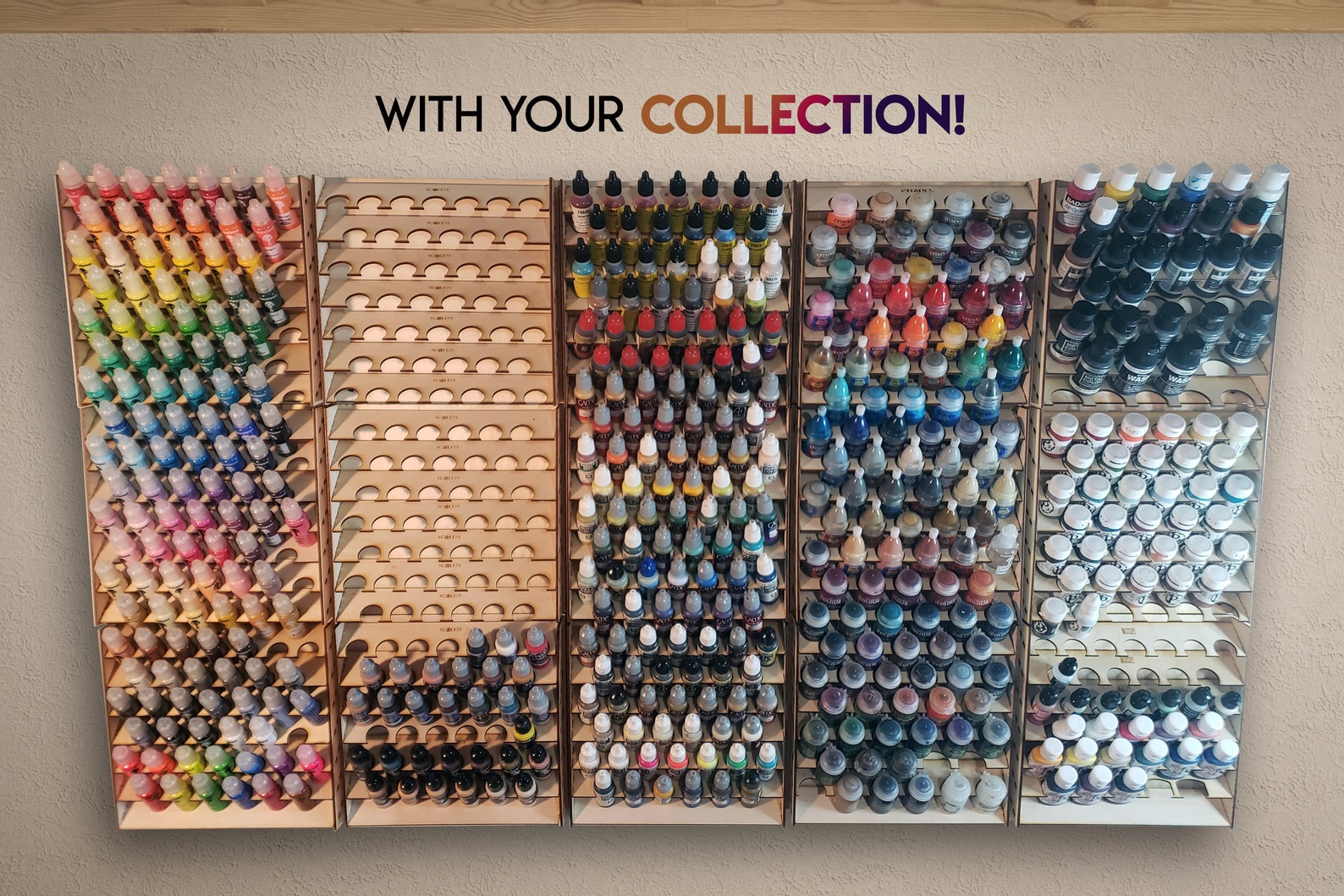 GREAT RACK System SINGLE Section Bundle the Miniature Painter's Modular ...