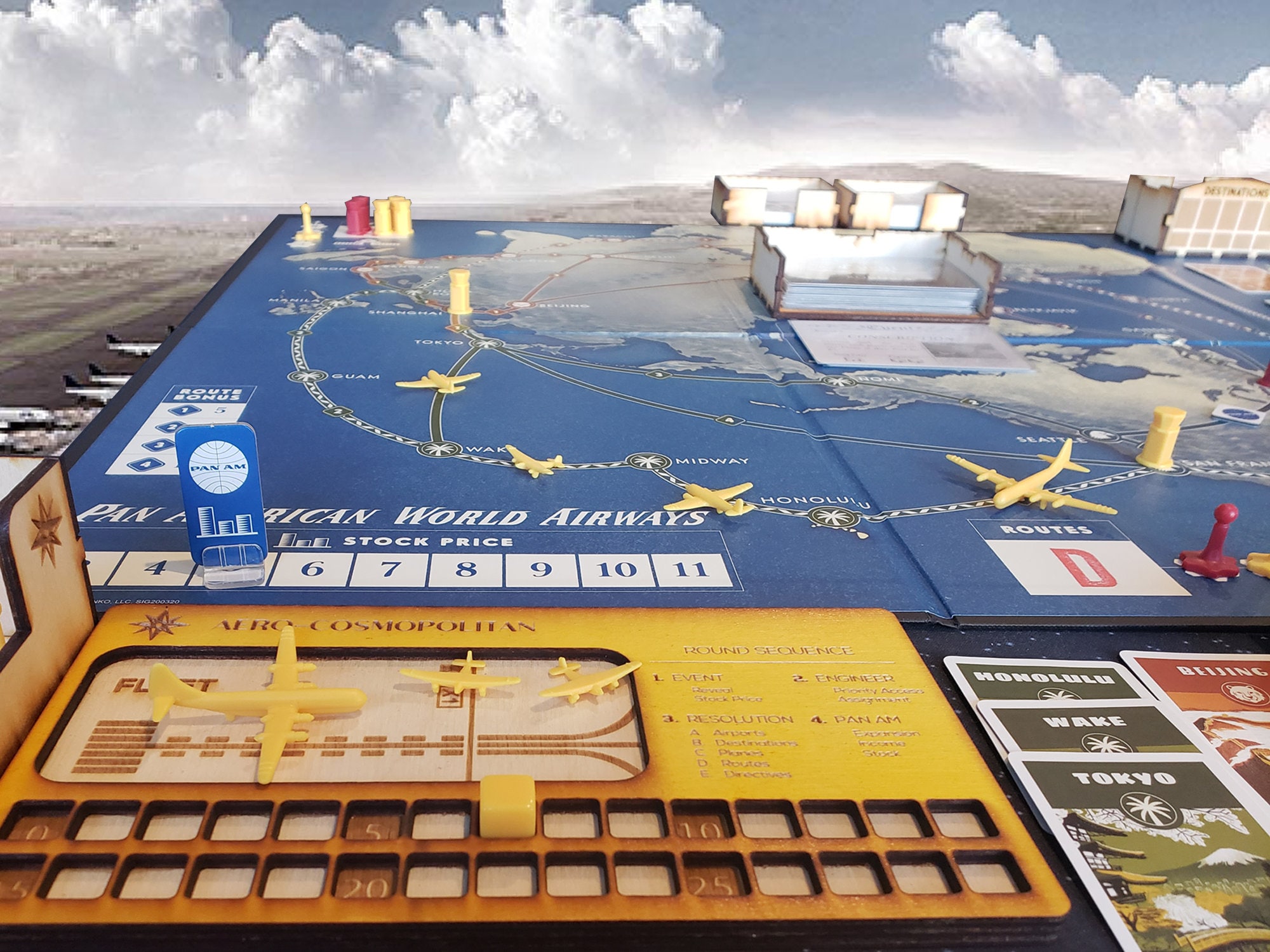 Pan Am Board Game Custom Double Thick Wooden Player Boards - Etsy Canada