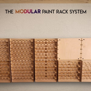 GREAT RACK System -the BIG Rack 4 Section Bundle - Miniature Painter's ...