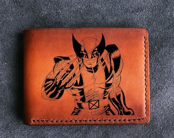 Wolverine Leather Wallet - Etsy