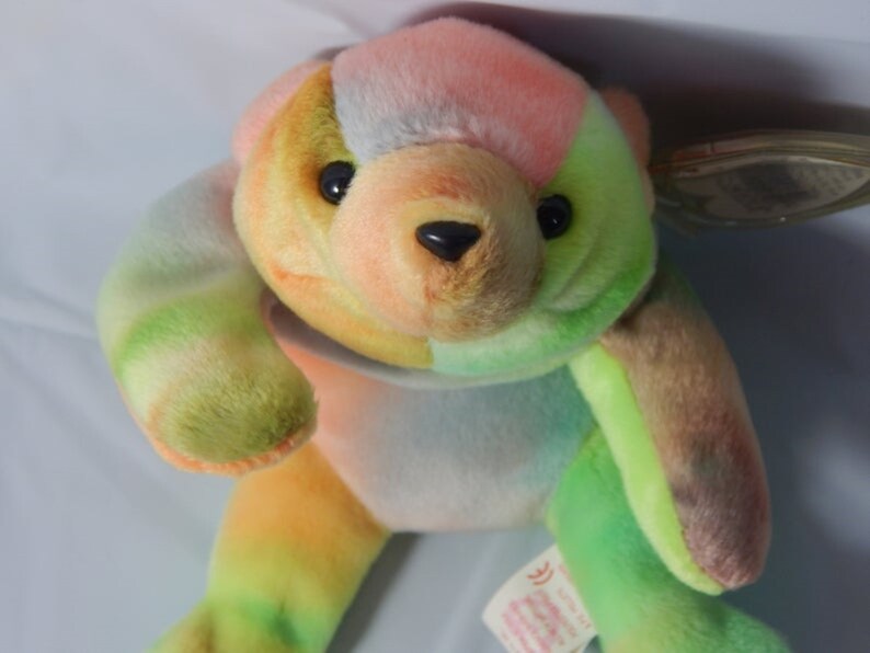 Ty Beanie Baby Sammy Bear Excellent Condition Tye Dyed - Etsy