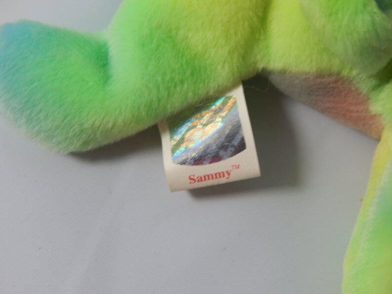 Ty Beanie Baby Sammy Bear Excellent Condition Tye Dyed - Etsy