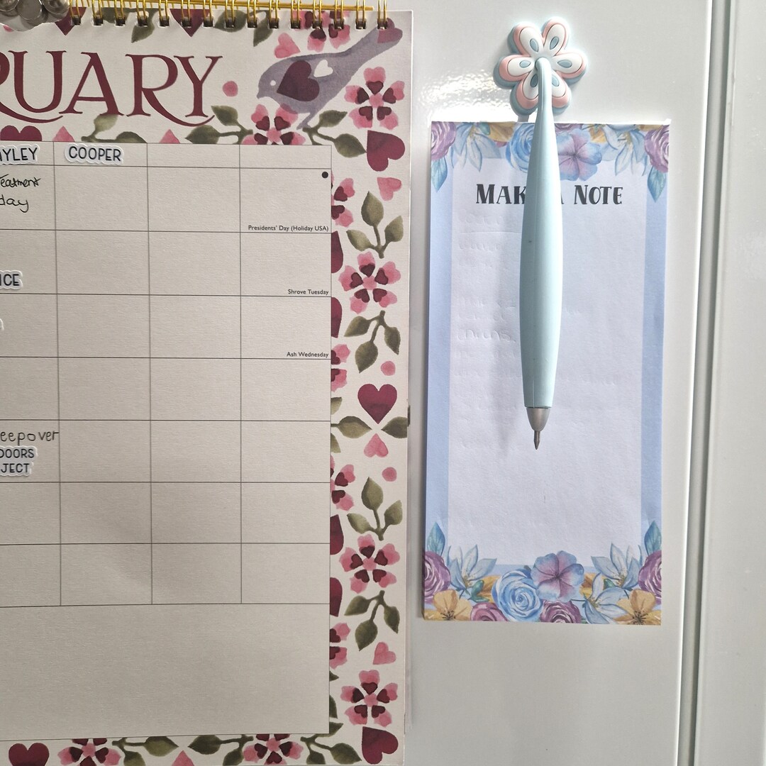 Magnetic Fridge Pen | Refrigerator Pen | Home Organisation | Notepad - Etsy