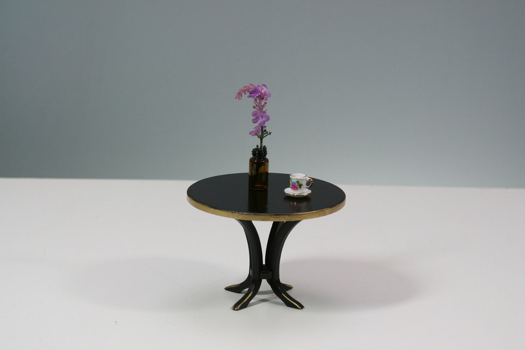 Round Table for Doll 1/6 Scale, Furniture for Doll - Etsy