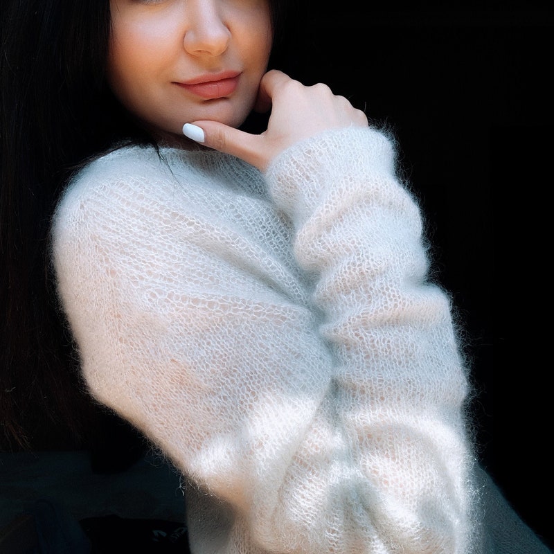 See Through Sweaters for Women - Etsy