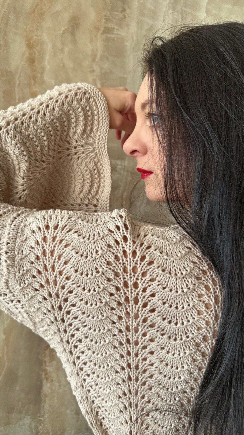 Ankle Length Robe Maxi Cardigan for Women Hand Knit Long Cardigan - Etsy