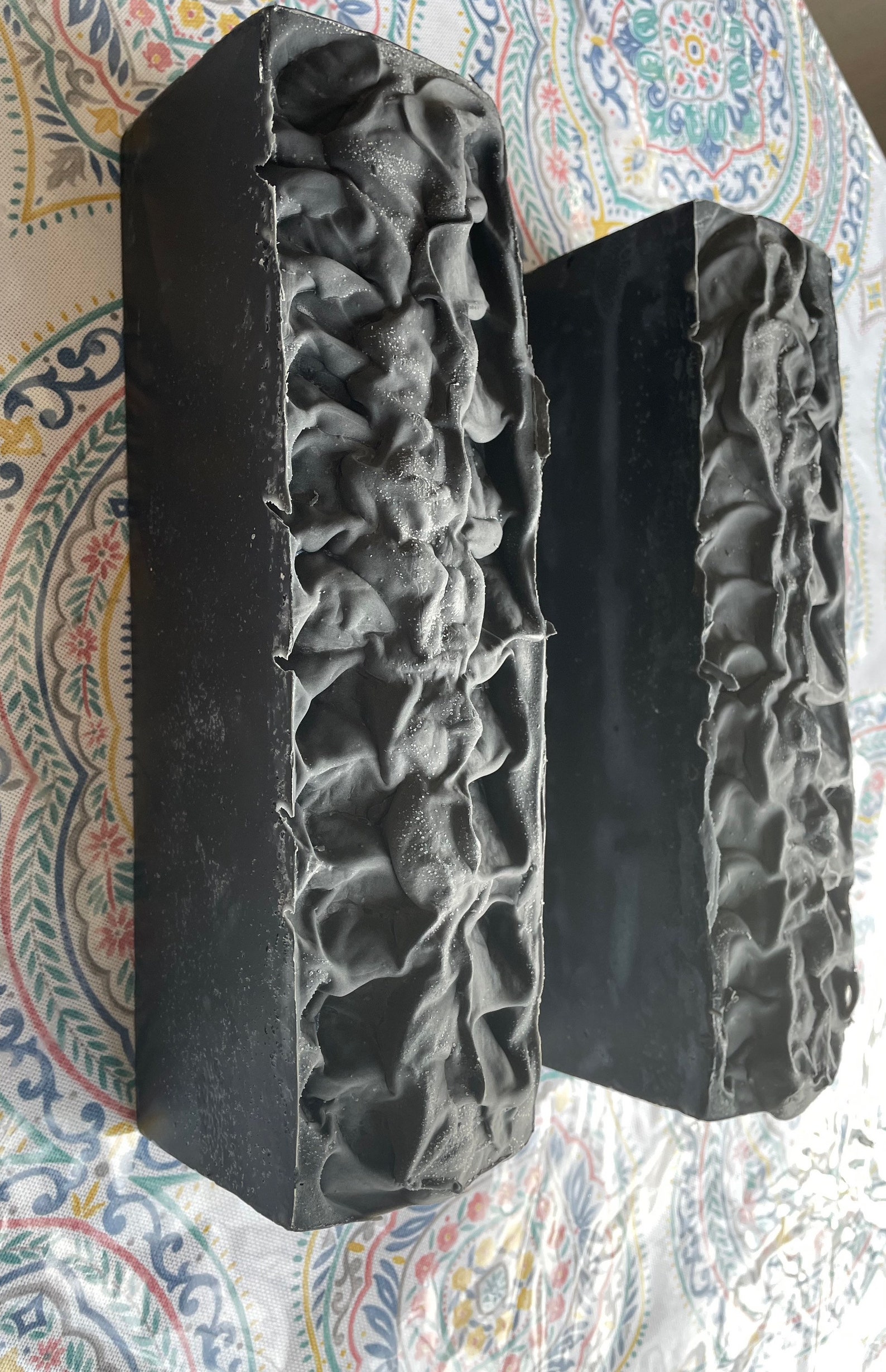 1-4 Bars Grass Finished TALLOW CHARCOAL Soap | Hemp| Plantain Root ...