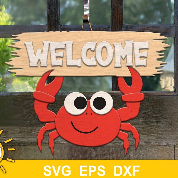 Crab Sign - Etsy