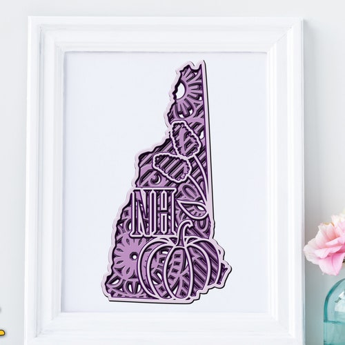 Layered 3D Mandala Minnesota State SVG 5 Layers 3D Layered - Etsy