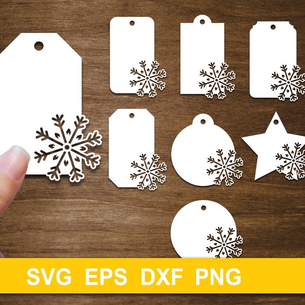 Snowflake Gift Tags - 60+ Gift Ideas for 2024