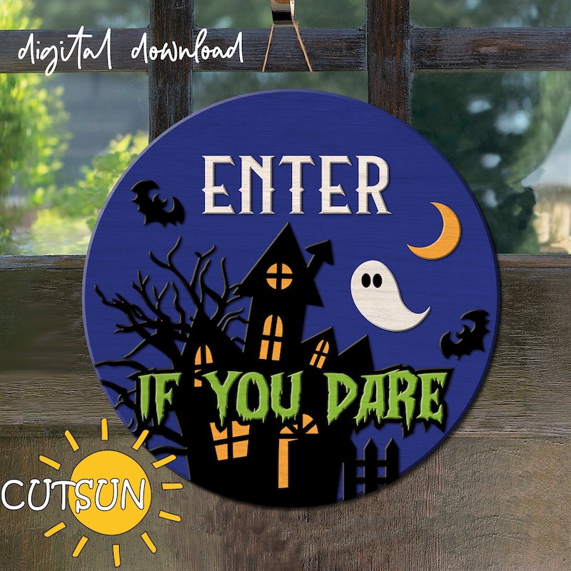 Enter If You Dare - Etsy