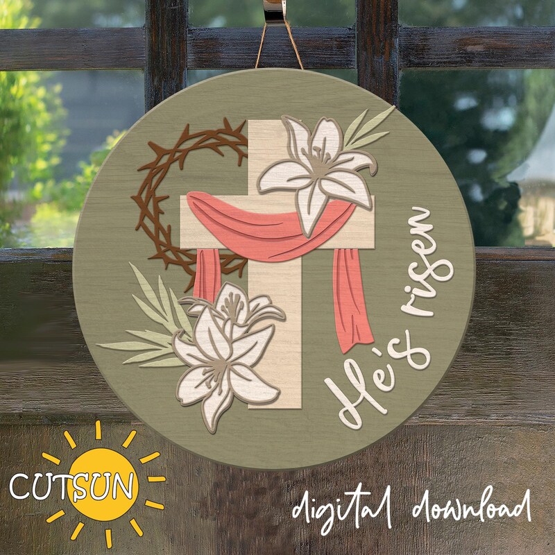 Religious Door Decor - Etsy