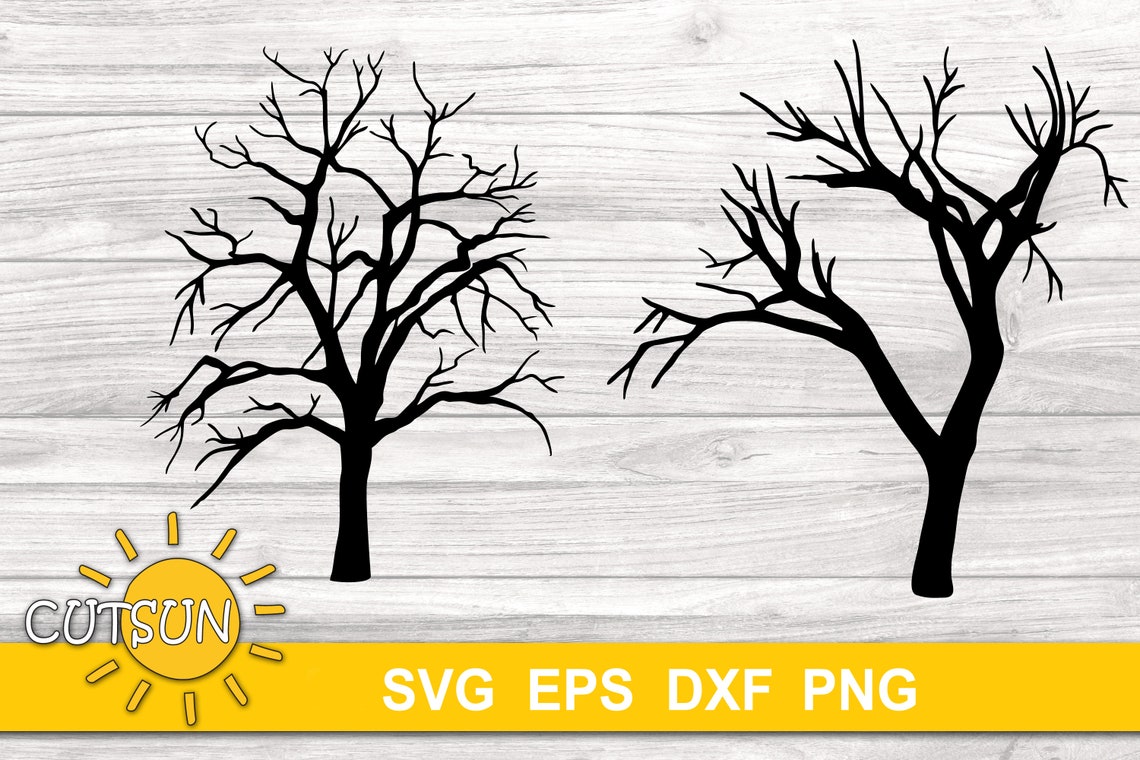 Spooky Trees SVG Bundle of 10 Cut Files Halloween SVG | Etsy