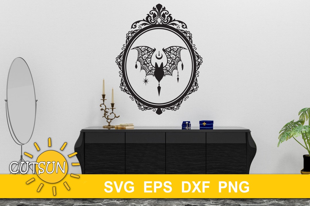 Bat SVG Ornate Bat SVG Halloween SVG - Etsy