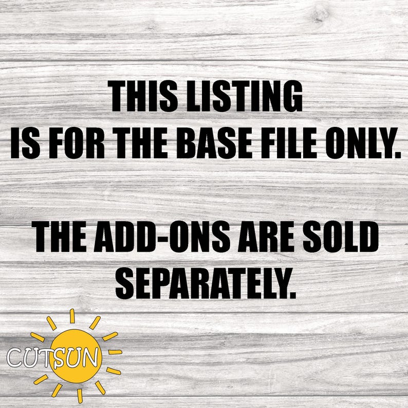 Base de letrero de ventana rústica SVG intercambiable para ventana de ...