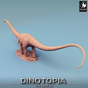 Diplodocus Dinosaur Miniature - Rescale Miniatures - Dnd Miniatures ...