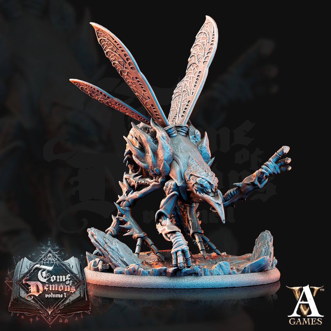 Insect Demon Dnd Miniatures Role Playing Game Pathfinder - Etsy