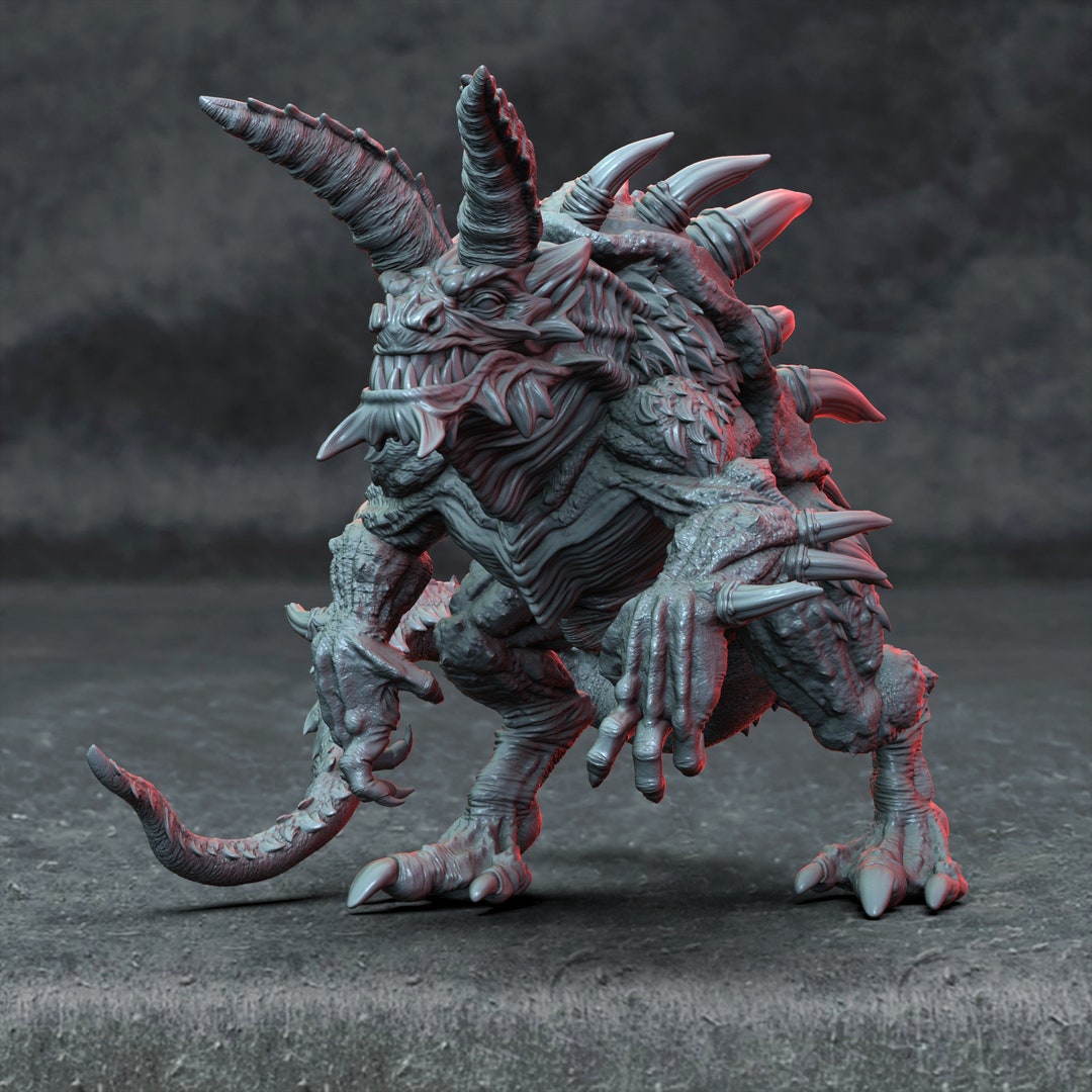 Tarrasque Miniature - Dnd Miniatures - Role Playing Game - Tabletop ...