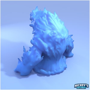 Water Elemental Miniature Fantasy Miniature Dnd Miniatures DND Tabletop ...