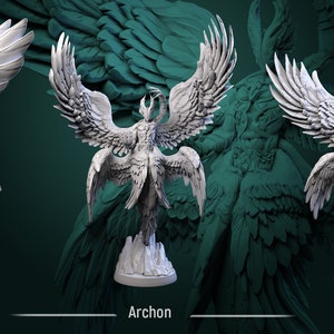 Celestial Archon Miniature - Dnd Miniatures - Role Playing Game ...