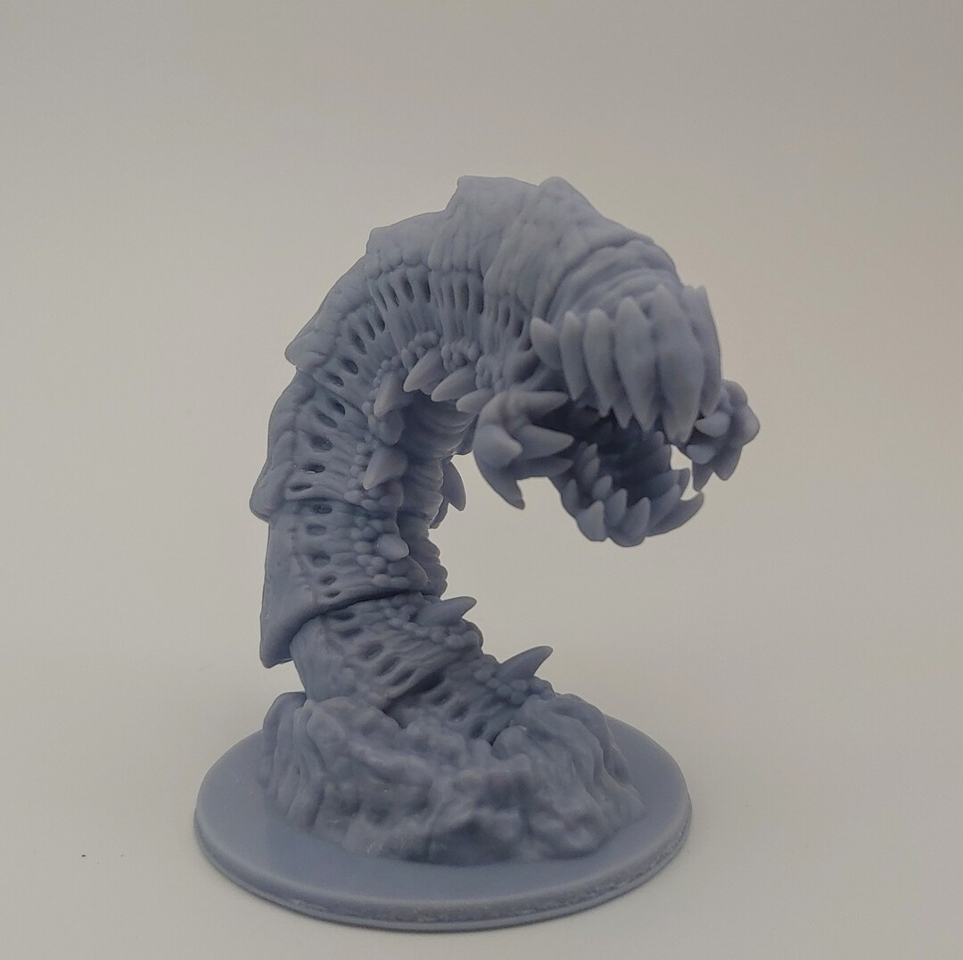 Purple Worm Miniature Dnd Miniatures Role Playing Game Tabletop ...