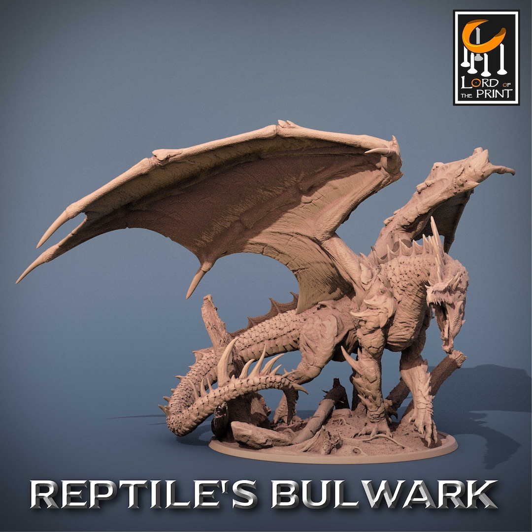 Green Dragon Miniature - Rescale Miniatures - Dnd Miniatures - Role ...