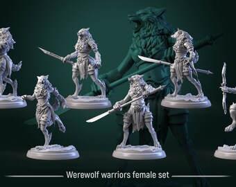 Dnd Female Miniature - Etsy