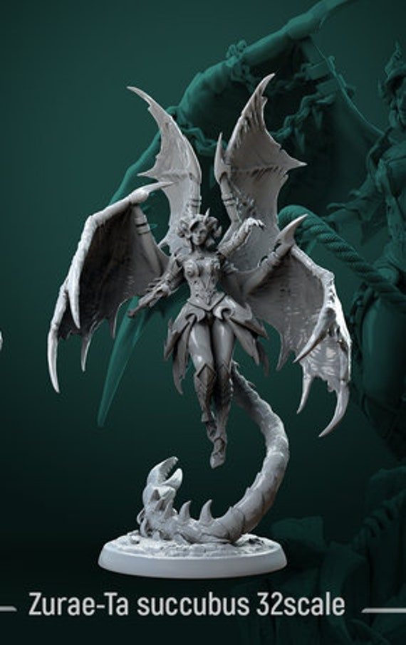 Miniature Toys Tabletop RPG Miniature Succubus Pack Toys Role Playing ...