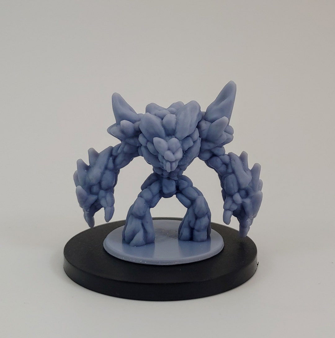 Earth Elemental Miniature | Fantasy Miniature | Dnd Miniatures | DND ...