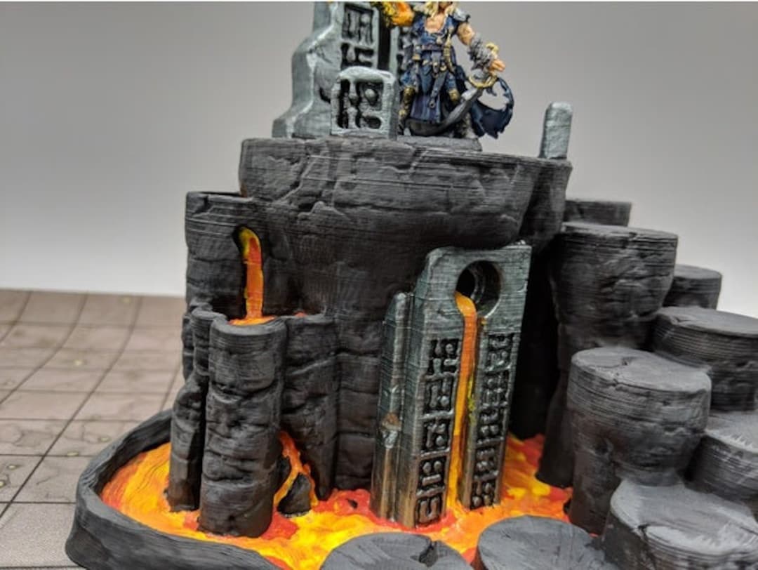 Chaos Pillars Terrain Scenery - Dungeons and Dragons - Fantasy Role ...