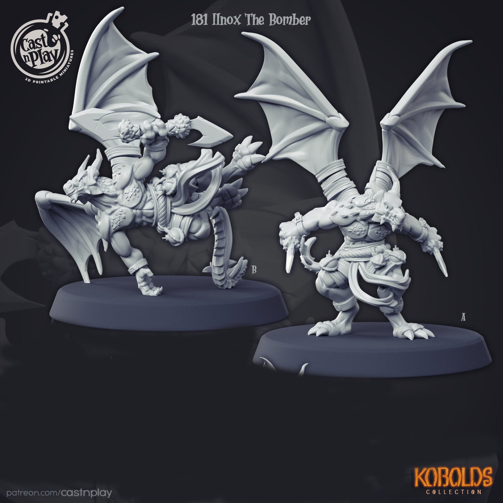 Kobold Bomber Miniatures - Dnd Miniatures - Fantasy Role Playing Game ...