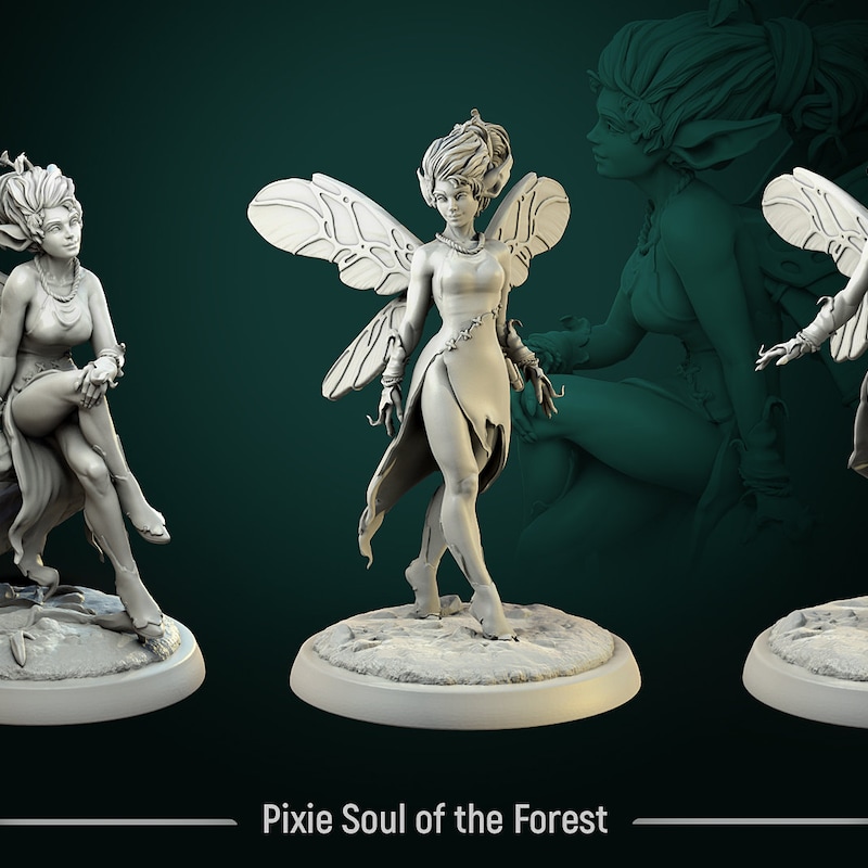 Pixie Miniature Figurine - Etsy