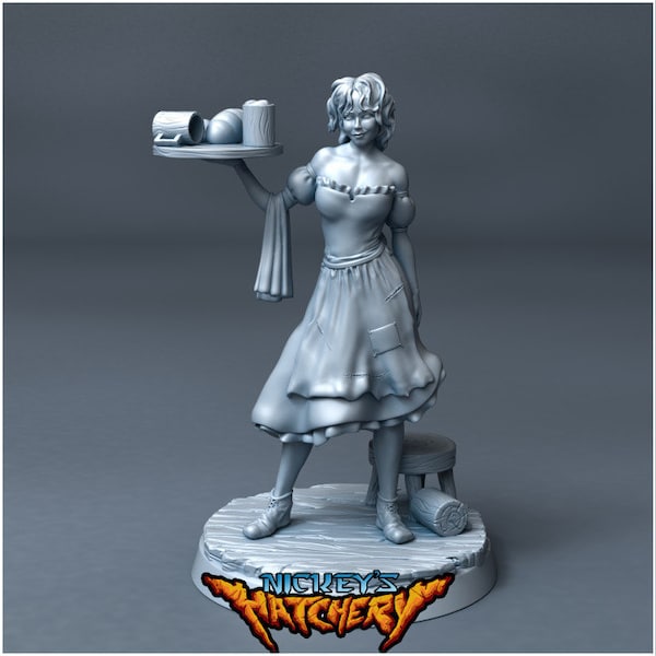 Dnd Barmaid - Etsy