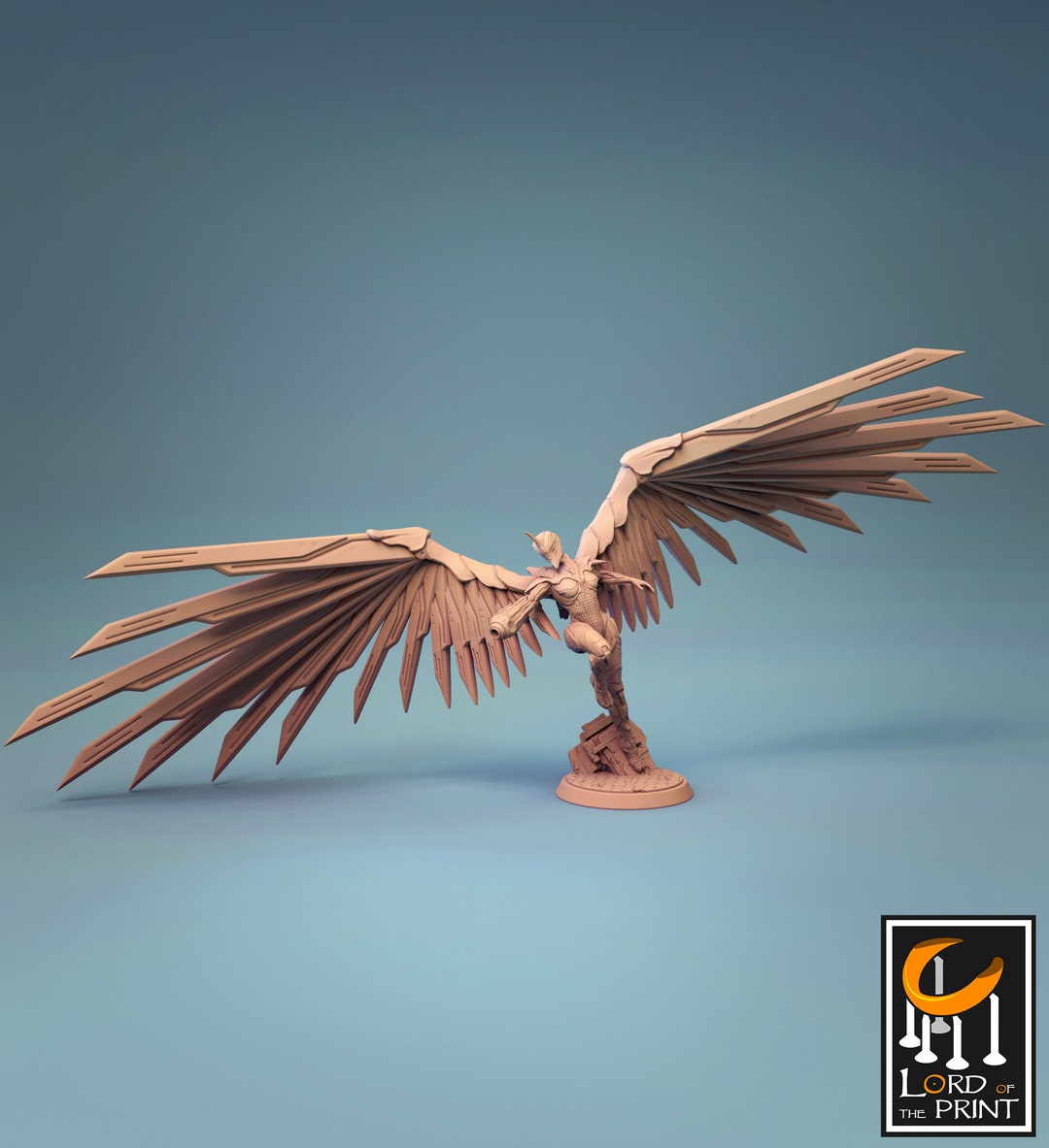 Valkyrie Mecha Miniature - Dnd Miniatures - Role Playing Game ...