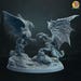 Chromatic Blue Dragon Miniature - Rescale Miniatures - Dnd Miniatures ...