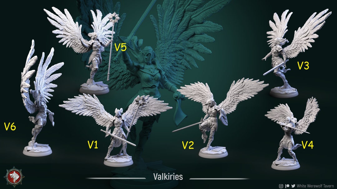 Valkyrie Miniatures - Dnd Miniatures - Role Playing Game - Tabletop ...