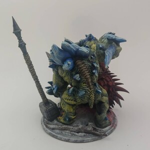 Frost Behemoth Miniature Rescale Miniatures Dnd Miniatures Role Playing ...